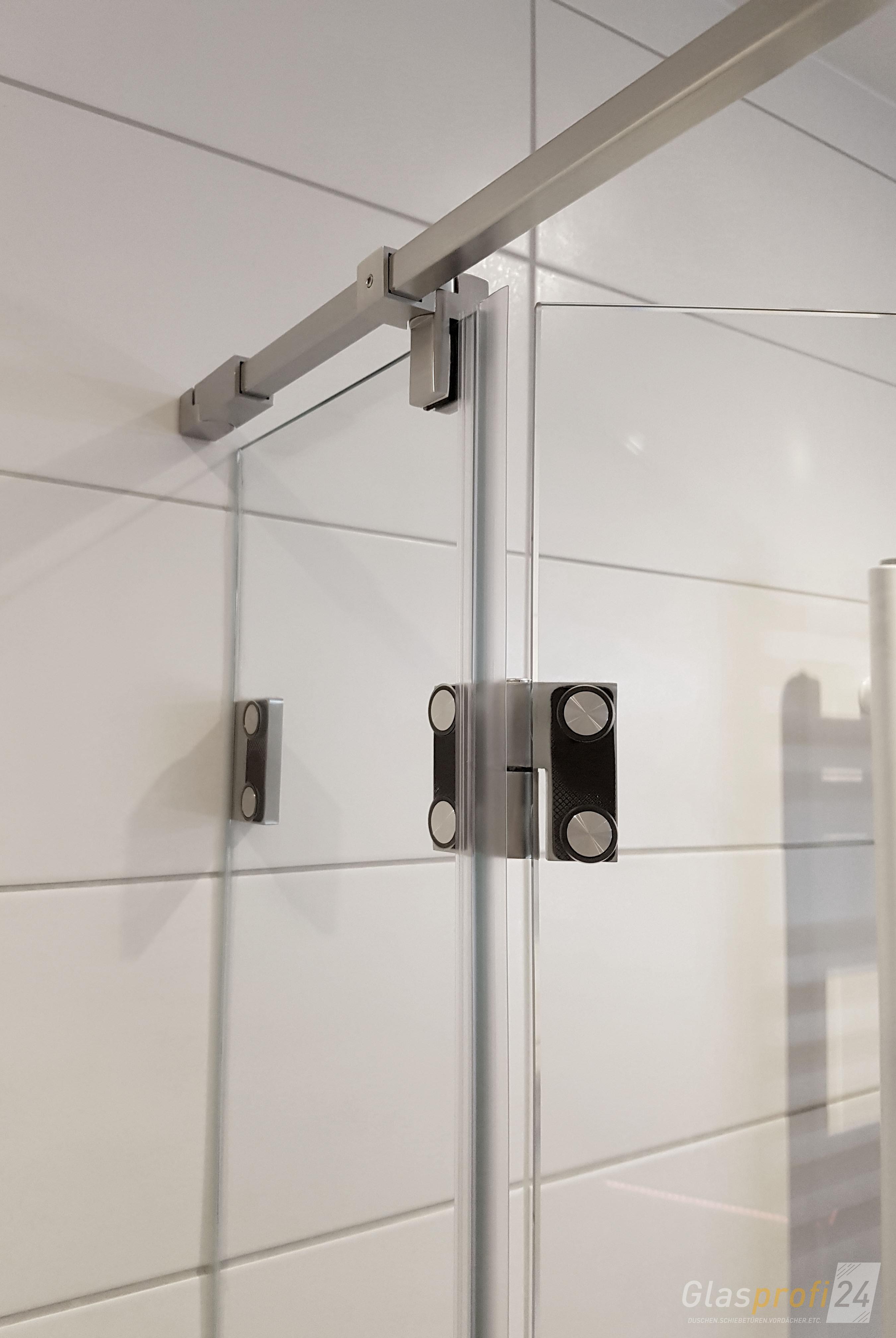 Duschkabine U Form aus Glas