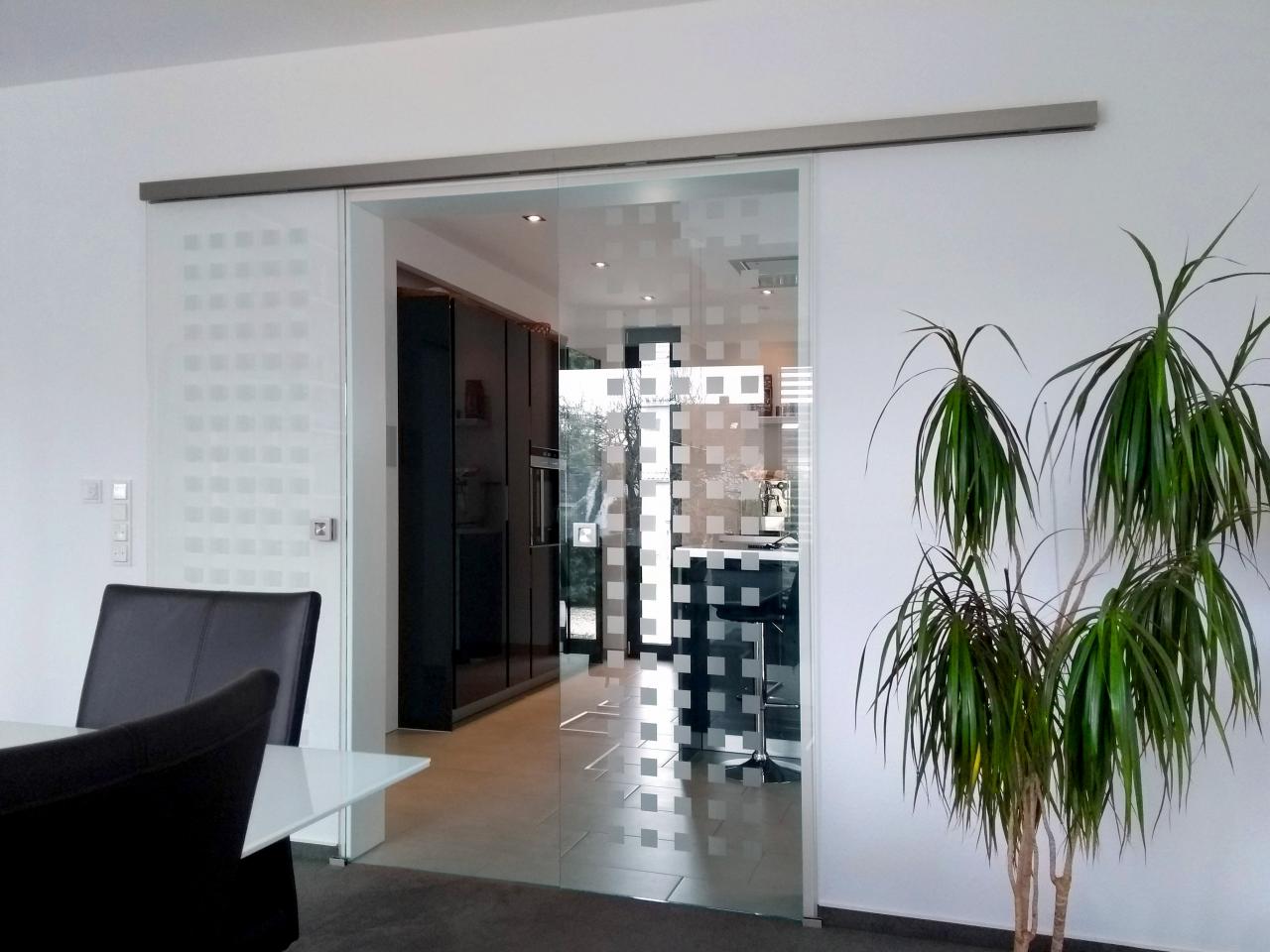 Glasschiebetur 150 Cm Breit